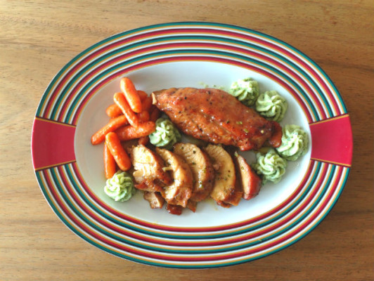 #Receta Cuete al horno con puré de papas (como el de la abuelita ...