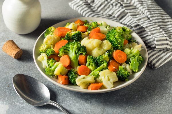 Verduras al vapor con mantequilla: una receta rápida, deliciosa y ...
